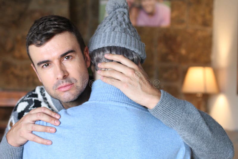 Handsome Gay Man Hugging His Loved One Stock Photo - Image of ... Handsome Gay Man Hugging His Loved One Stock Photo - Image of ...