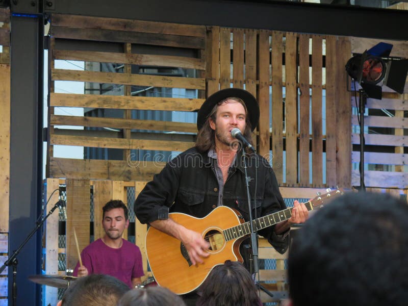 Handsome Ghost in Concert in Brooklyn Editorial Photo - Image of ...