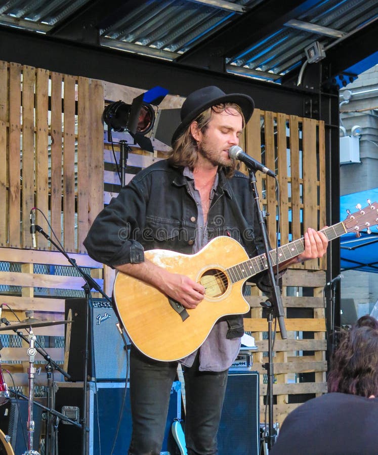 Handsome Ghost in Concert in Brooklyn Editorial Photo - Image of ...