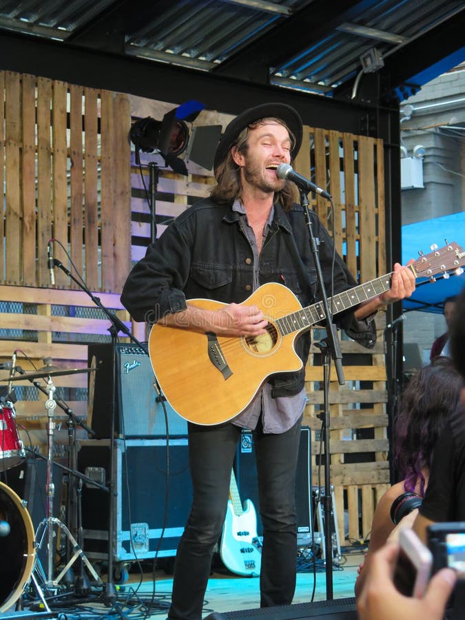Handsome Ghost in Concert in Brooklyn Editorial Image - Image of artist ...