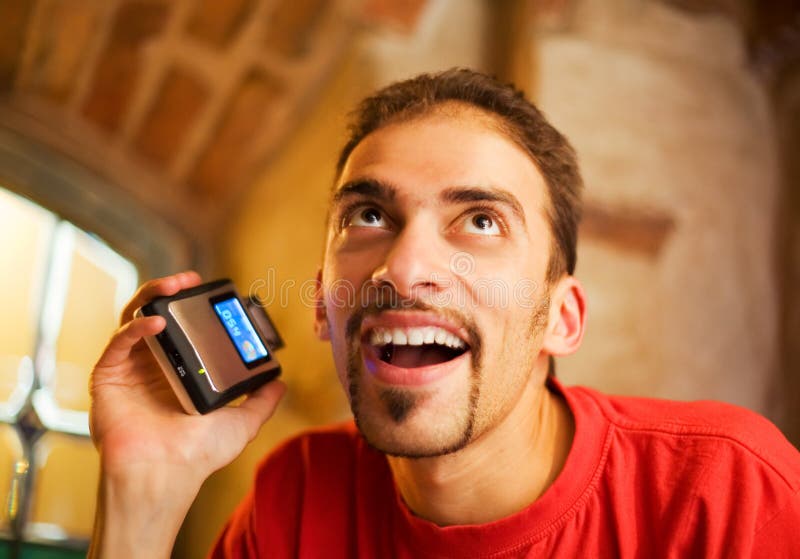 Handsome guy stock photo. Image of copy, dude, model, enjoying - 3270124