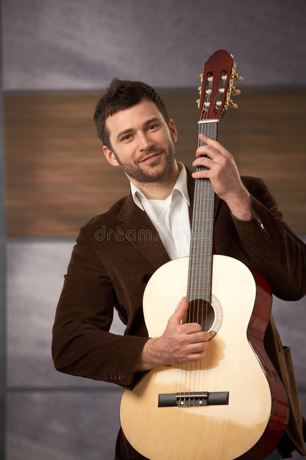 Handsome man in style stock photo. Image of hair, indoor - 16892120