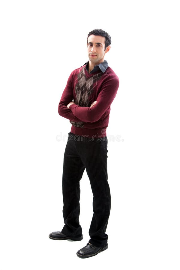 Handsome Guy Standing Royalty Free Stock Image - Image: 8052826