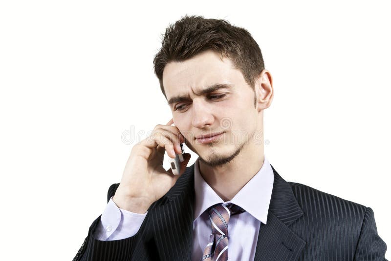 Handsome guy unhappy stock photo. Image of attractive - 24098936