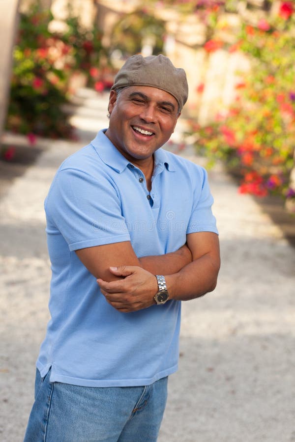 Handsome Hispanic man stock image. Image of casual, complexion - 28066295
