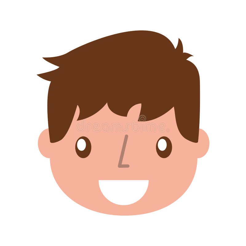 Handsome icon boy stock vector. Illustration of cool - 92560392