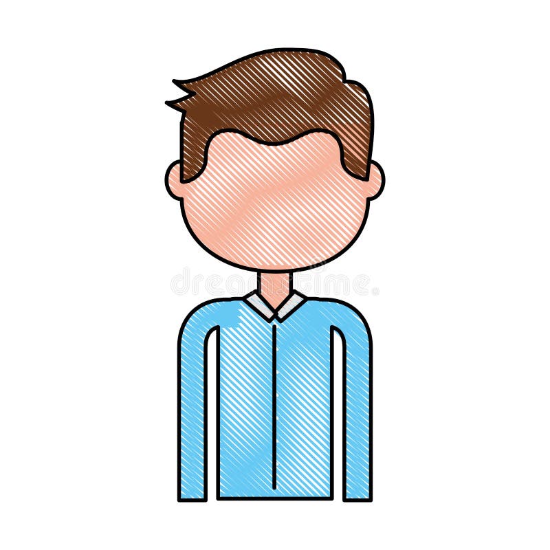 Handsome icon boy stock vector. Illustration of young - 92560462