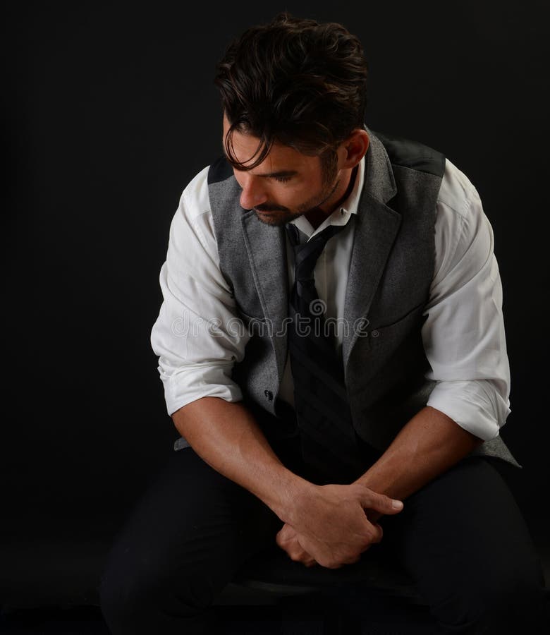 Handsome Italian man stock photo. Image of confident - 46488160