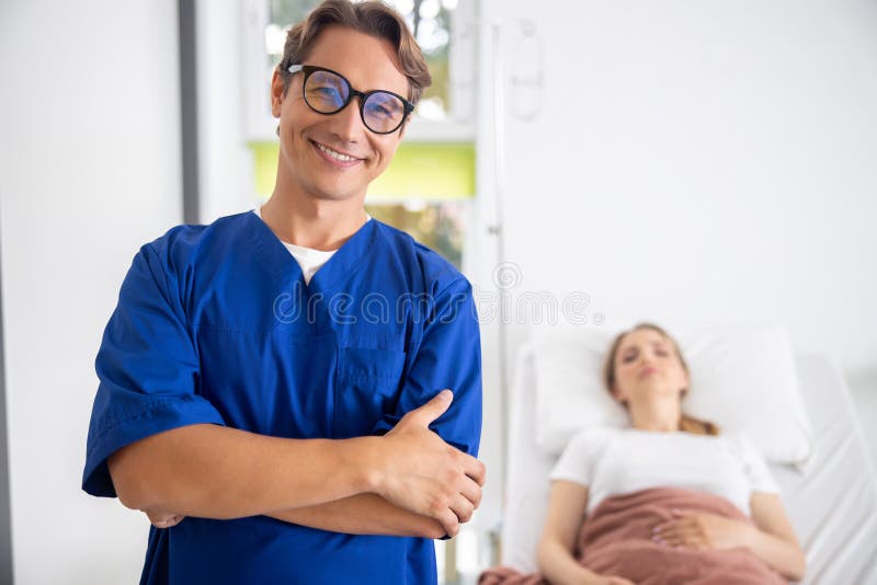 Doctor Preparing Venflon Catheter during CT Scan Test Stock Photo ... Doctor Preparing Venflon Catheter during CT Scan Test Stock Photo ...