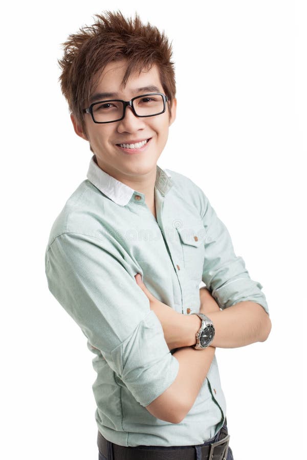 Handsome lad stock photo. Image of crossarmed, lifestyle - 26786448