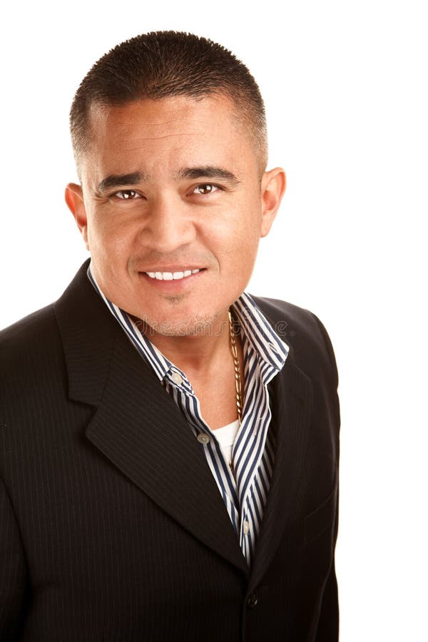 Handsome Latino Man stock image. Image of mexican, headshot - 13091311