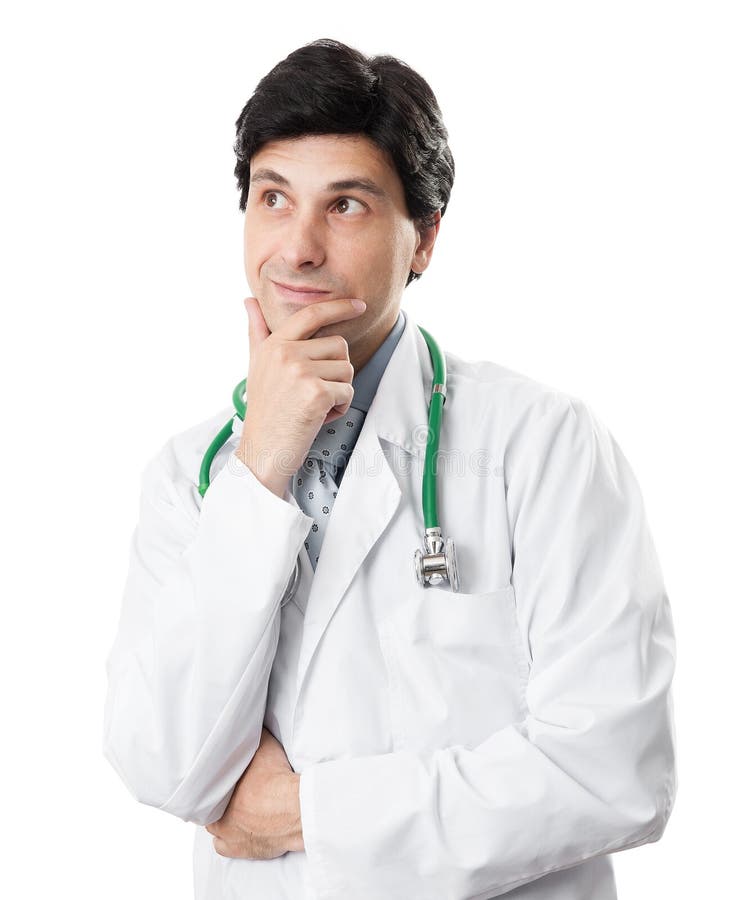 3,236 Handsome Male Doctor Thinking Stock Photos - Free & Royalty-Free ...