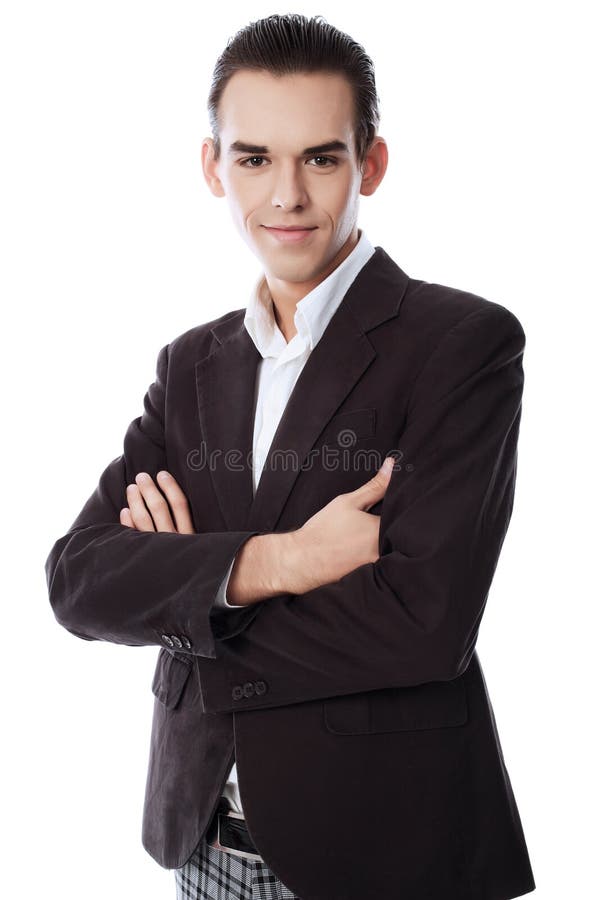 Handsome man stock photo. Image of elegant, looking, portrait - 11730556