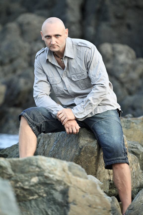 Handsome man stock photo. Image of dude, macho, natural - 13392374