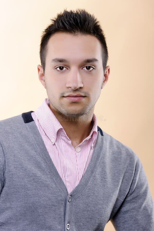 Handsome man stock photo. Image of studio, teenager, cool - 22658832
