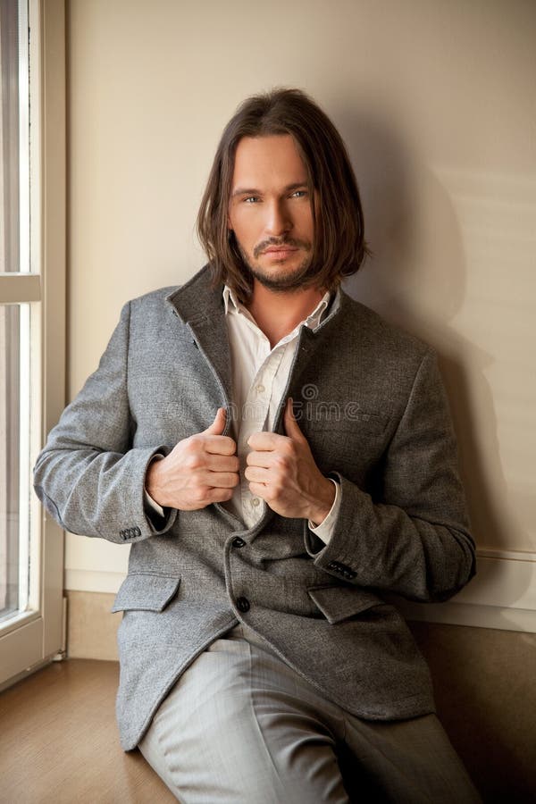 Handsome man stock image. Image of friendly, caucasian - 24092537