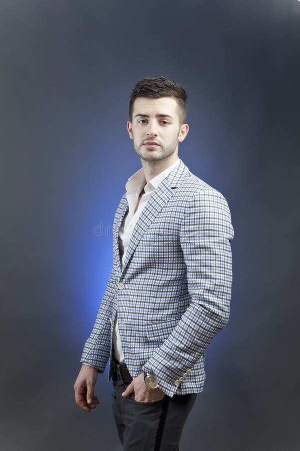 Handsome man stock image. Image of confidence, young - 25366805