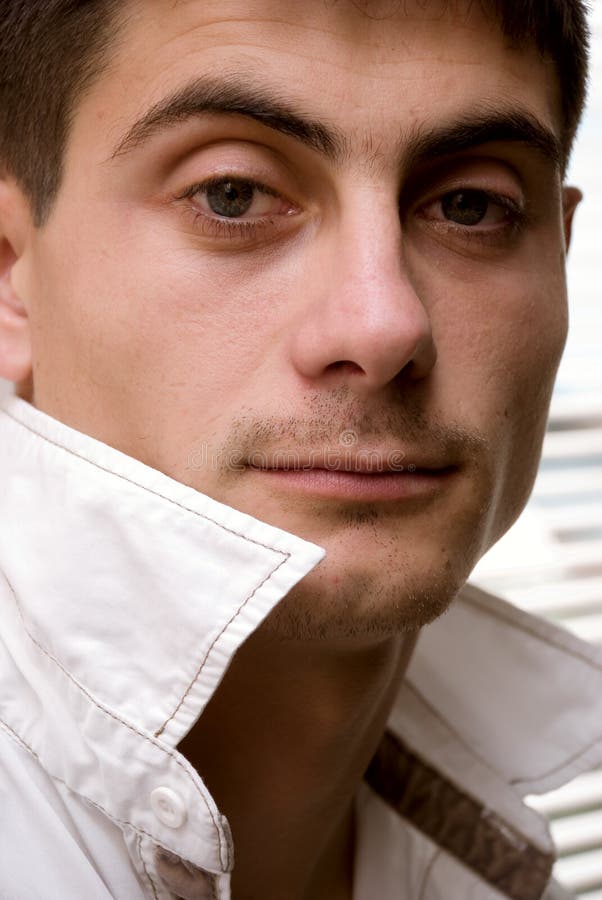 Bored Man stock image. Image of handsome, borinig, sadness - 821833