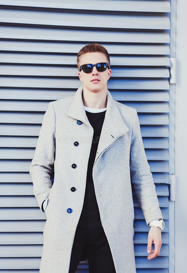 Handsome Man in Cool Clothes Stock Image - Image of face, sunglasses ...