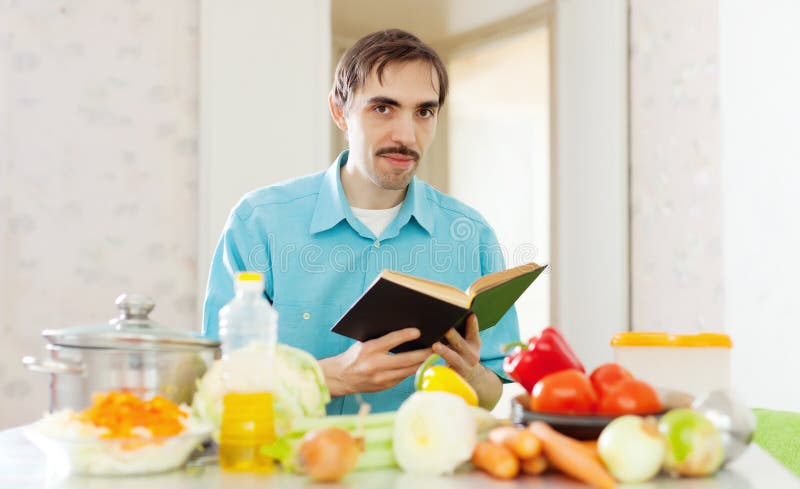 Handsome man doing lunch stock photo. Image of caucasian - 45395186