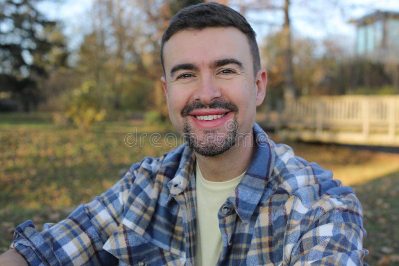 Handsome man with a goatee stock image. Image of goatee - 347997437