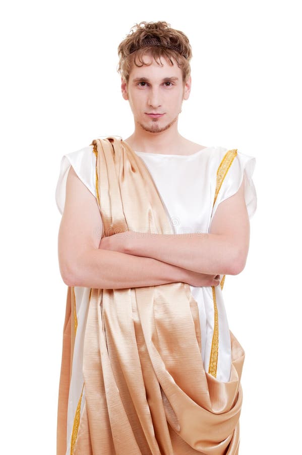 Handsome Man Greek Styled Royalty Free Stock Images - Image: 14625189