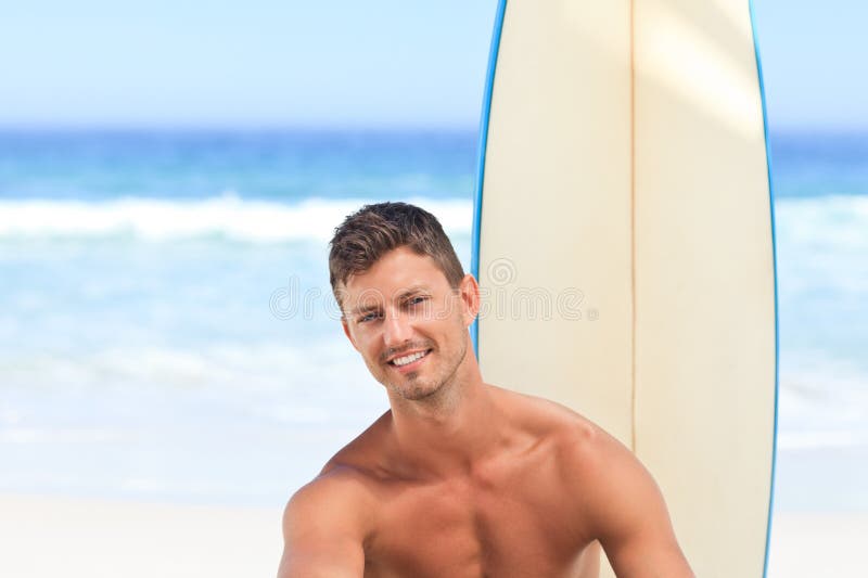 Handsome Man Surfing His Office Chair Stock Image - Image of happy ...