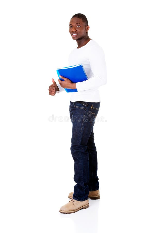 Handsome Man Holding Files. Student. Businessman Stock Photo - Image of ...
