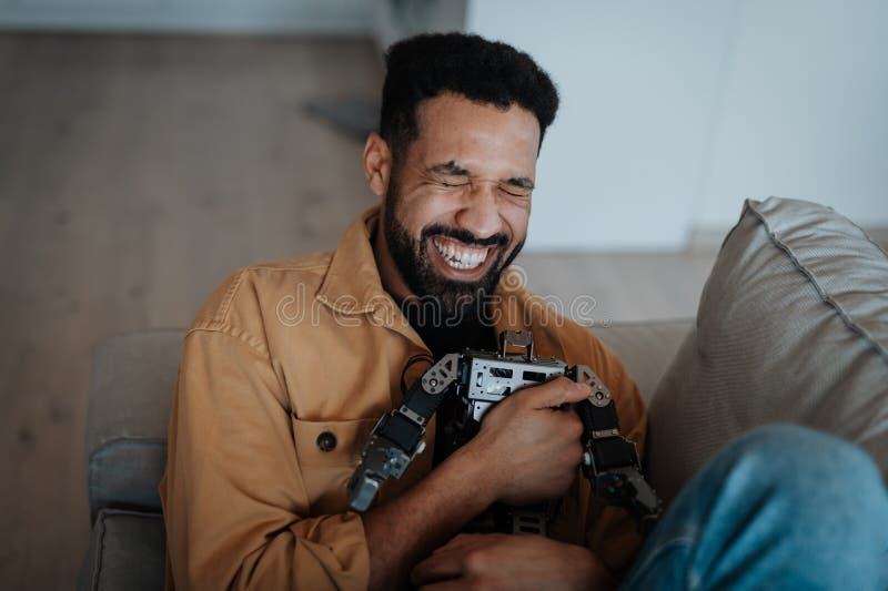 Man Hugging Robot Stock Photos - Free & Royalty-Free Stock Photos from ...