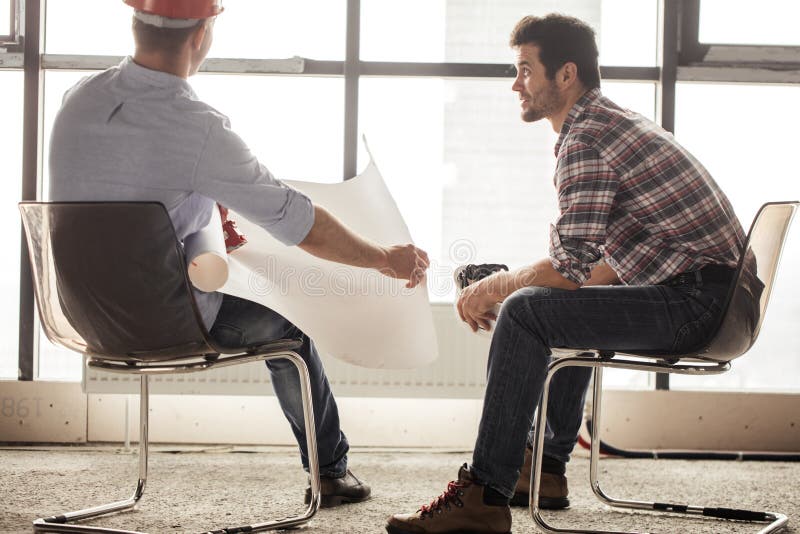 Handsome Man is Laughing at the Unreal Project Stock Image - Image of ...