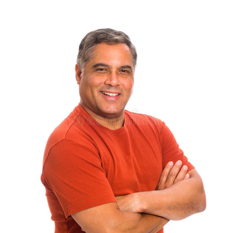Handsome Hispanic man stock image. Image of casual, complexion - 28066295