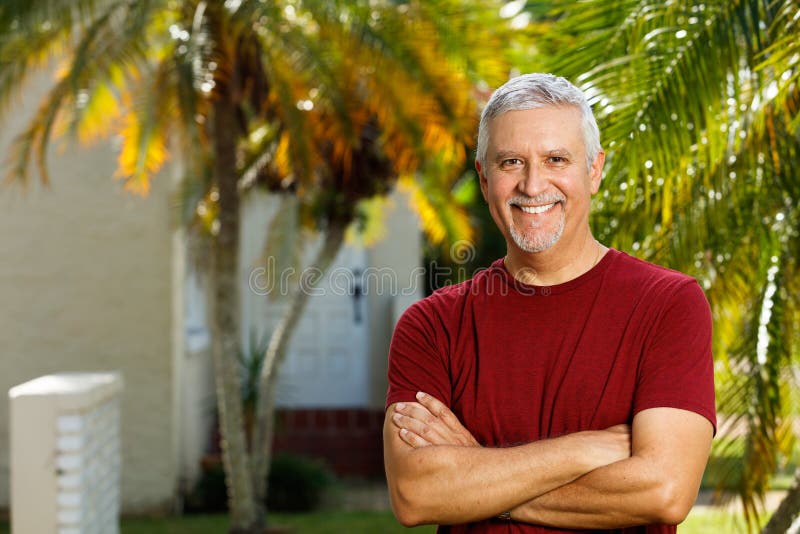 Handsome man outdoors stock image. Image of crossed, eyes - 78084121