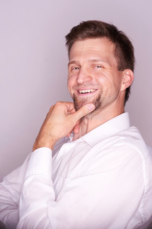 Handsome man stock photo. Image of attractive, fashion - 43185846