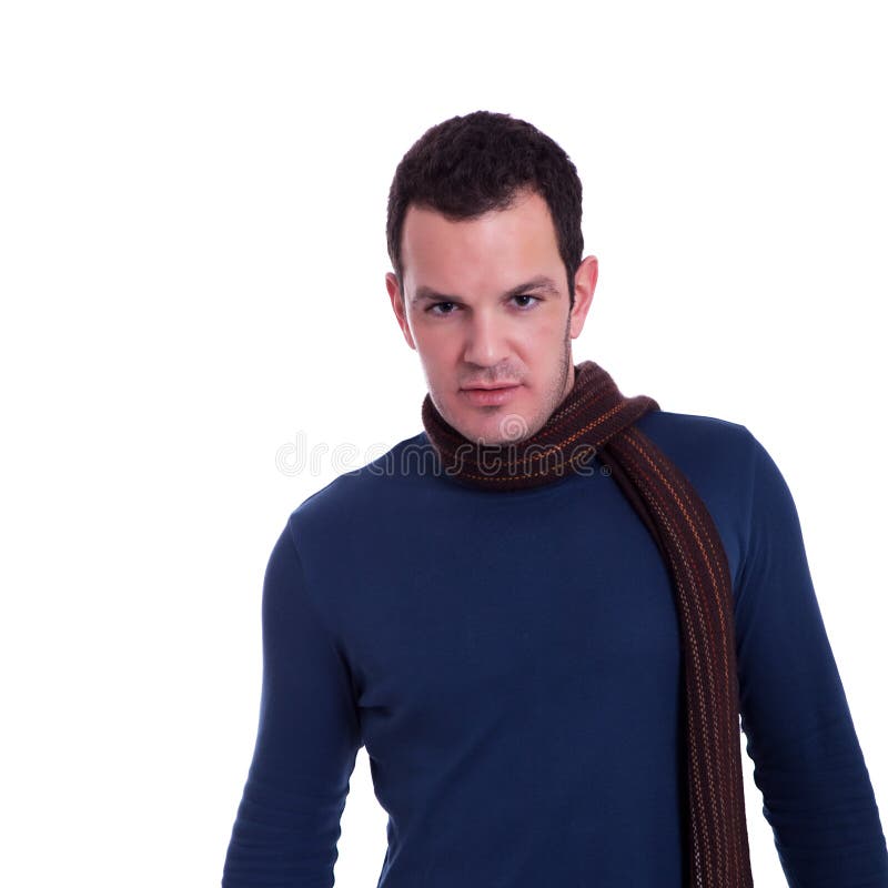 Scared Young man stock photo. Image of horrified, scared - 5621776