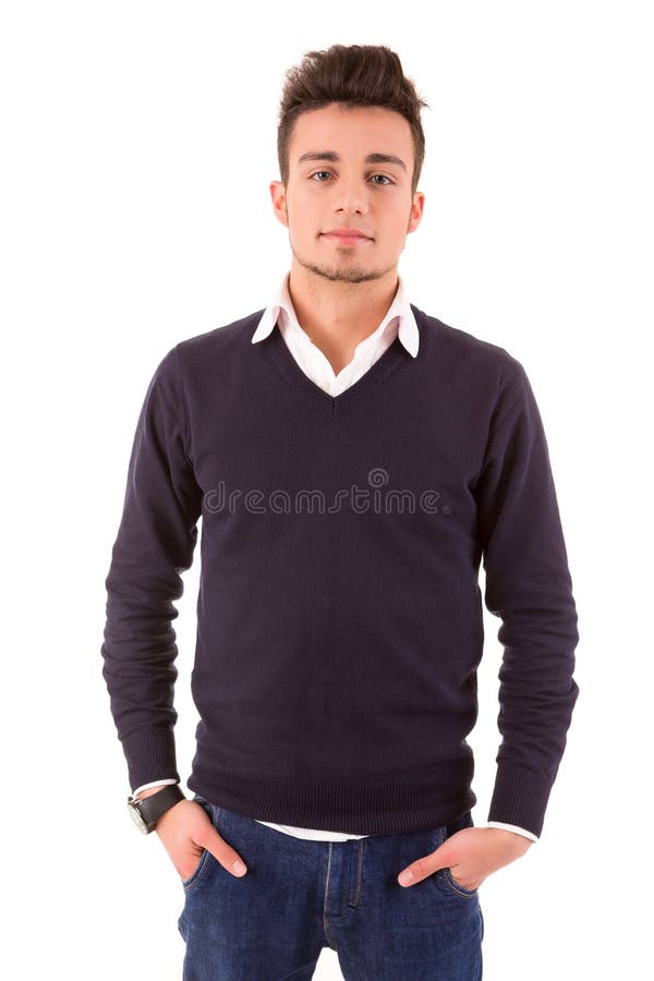 Handsome man stock photo. Image of male, look, friendly - 31310044