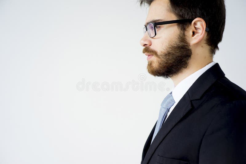 Handsome man in a suit stock photo. Image of corporate - 98357660