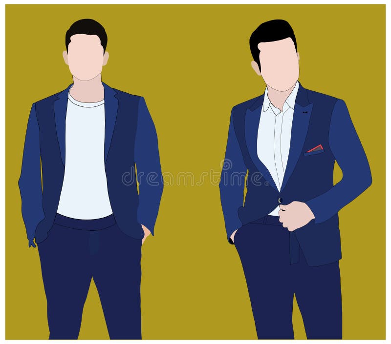 Handsome Man Vector Avatar Artwork Stock Vector - Illustration of ...