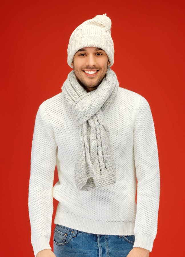 1,205 Man Warm Sweater Hat Scarf Stock Photos - Free & Royalty-Free ...