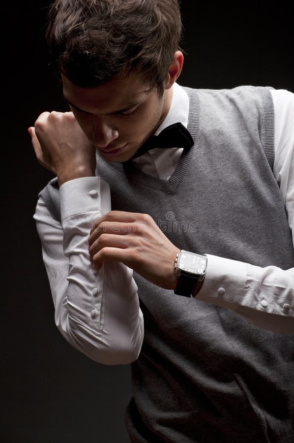 Handsome model stock photo. Image of caucasian, young - 13237958