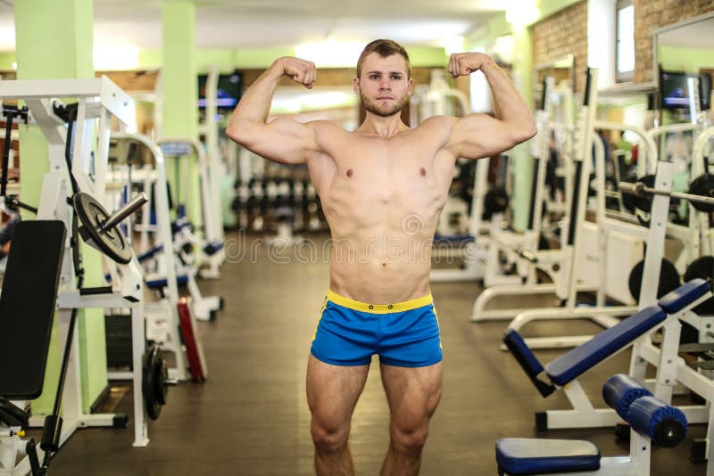 Handsome muscular guy stock image. Image of adult, macho - 82856065