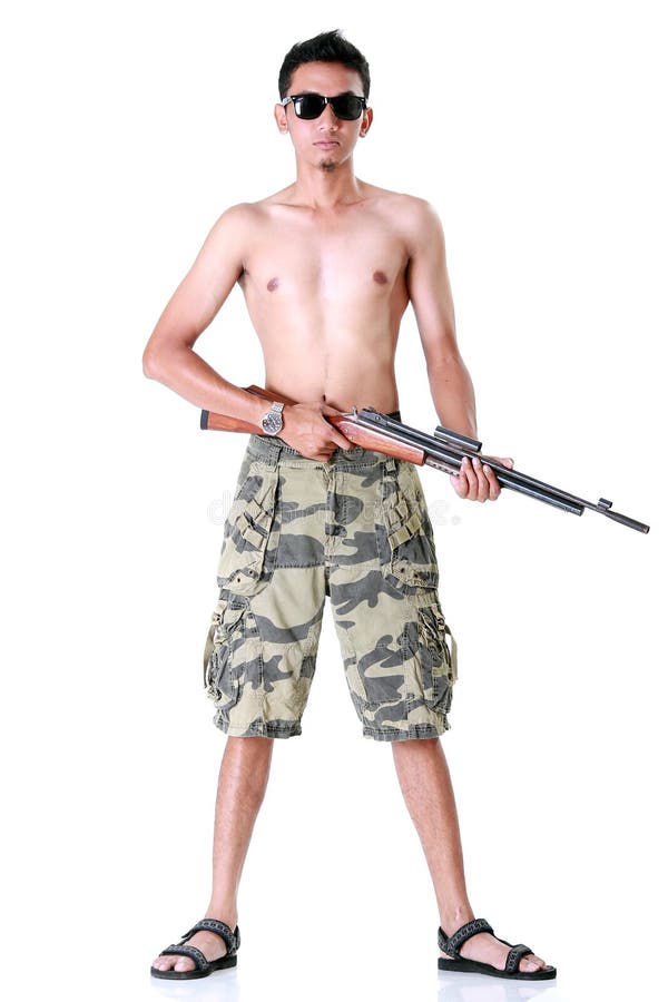 Man Who Looks Muscle Arm Stock Photos - Free & Royalty-Free Stock ...