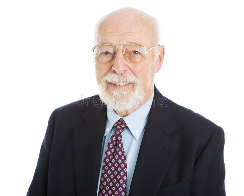 Handsome Senior Businessman Stock Image - Image of suit, senior: 12043459