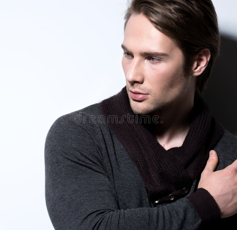 693 Man Model Sideways Face Stock Photos - Free & Royalty-Free Stock ...