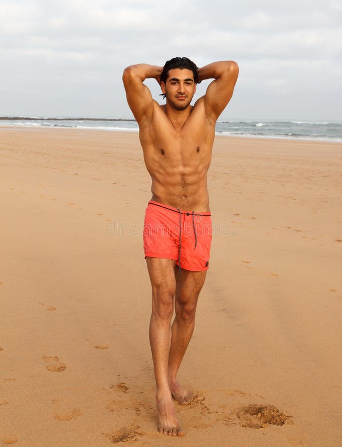 Handsome shirtless man stock photo. Image of strong, muscular - 95179434