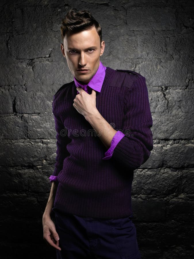 Handsome stylish man stock photo. Image of confident - 26343356
