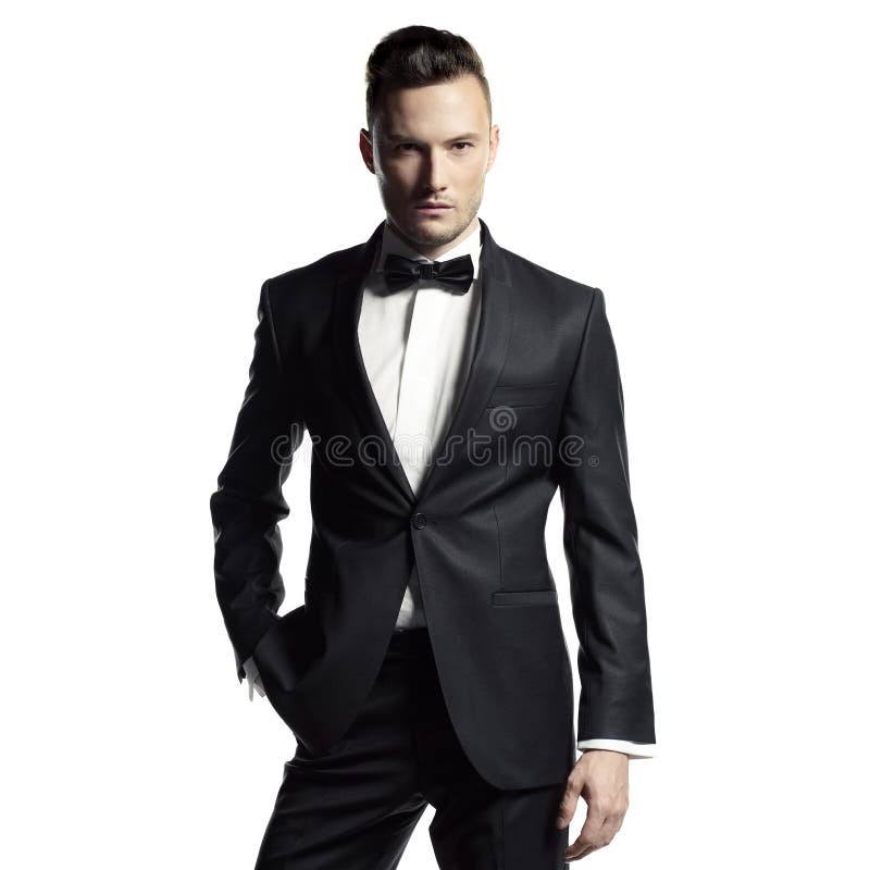 Handsome stylish man stock photo. Image of imposing, handsome - 46020124