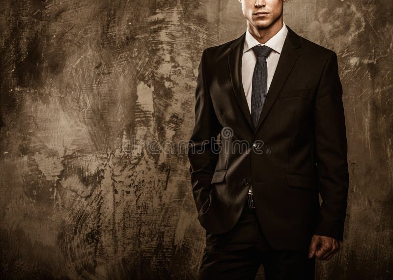 Handsome well-dressed man stock image. Image of luxury - 42492143