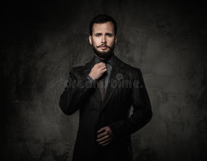 Handsome well-dressed man stock photo. Image of boss - 45549138