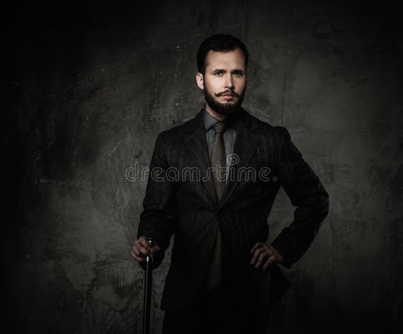 Handsome well-dressed man stock photo. Image of serious - 45549108