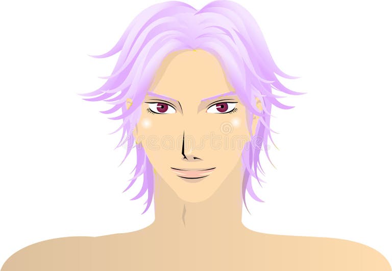 Handsome white guy stock vector. Illustration of comic - 4153968